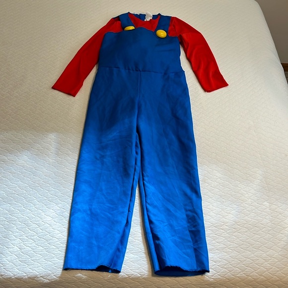 Nintendo | Costumes | Super Mario Nintendo Costume Blue Red With Padded ...